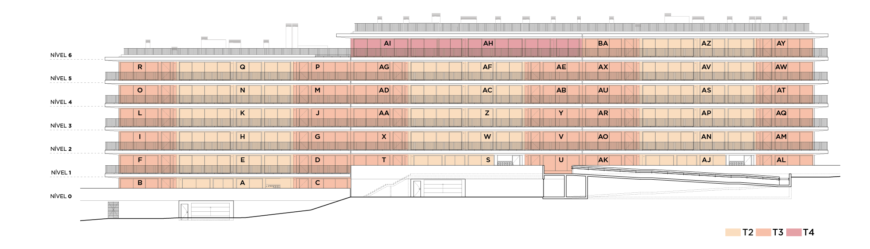 Alçado - Colina do Outeiro